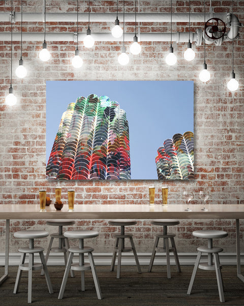 Chicago Color Card by Kent Youngstrom - Gallery Wrapped Canvas Print ...