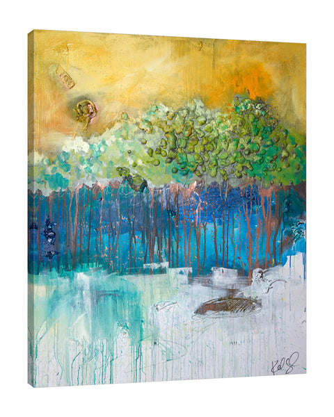 Dim Trees by Kent Youngstrom - Gallery Wrapped Canvas Print Wall Art ...