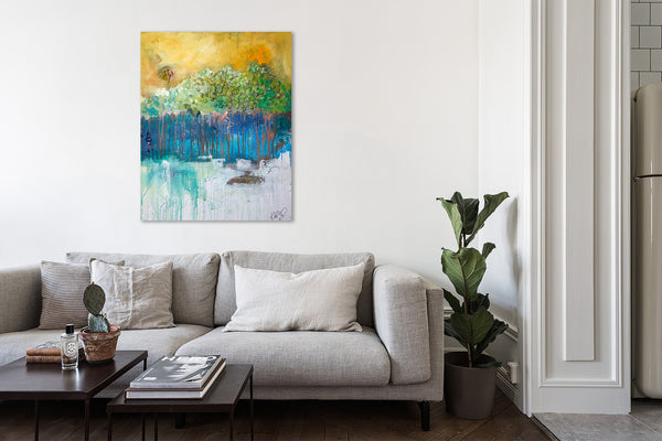 Dim Trees by Kent Youngstrom - Gallery Wrapped Canvas Print Wall Art ...